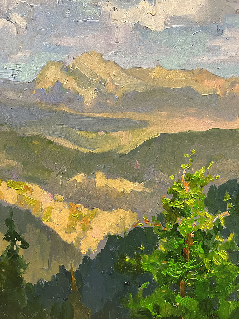 Panorama; Looking East from Mt. Disappointment » American Legacy Fine Arts
