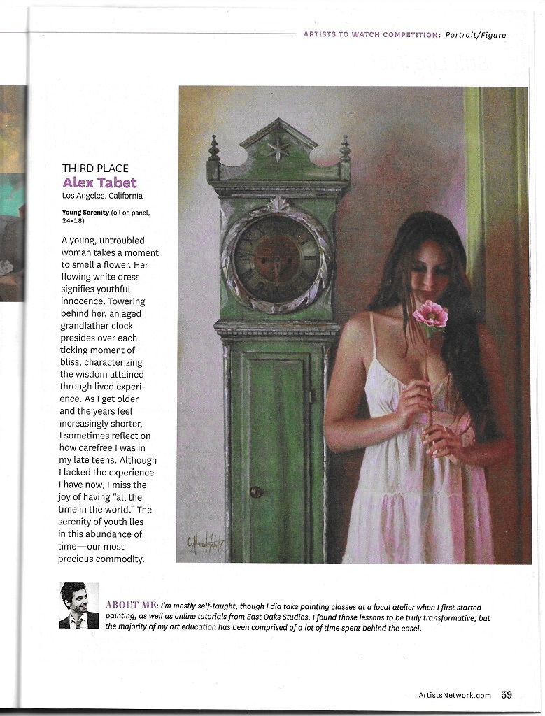 Alex Tabet – Artists Network Magazine – NovDec 2023 | American Legacy ...