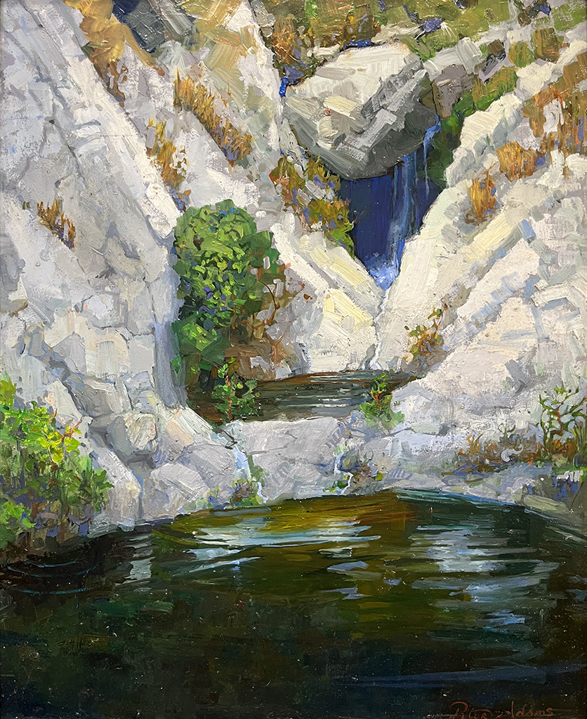 Quiet Pools above Sturtevant Falls; Angeles Crest Forest » American ...